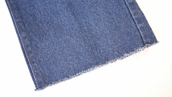 Sewing Tip | Creating a Frayed Hem on Jeans