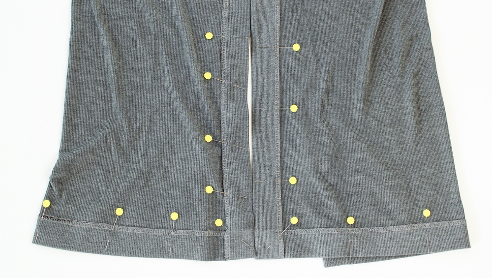 Tess Sew Along | Dress Side Seams, Slit, and Hem - Chalk and Notch